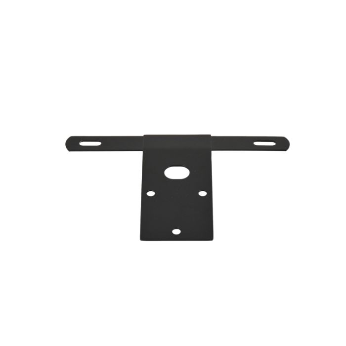 Jeep CJ License Plate Bracket - Black Powdercoat