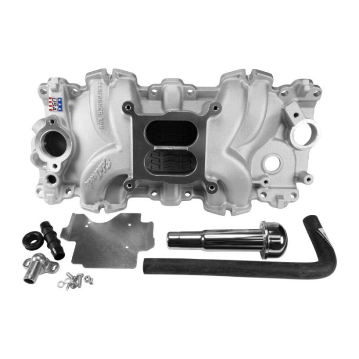 Edelbrock Intake Manifold Single Quad Perf RPM BBC 409 Inwin Lg Port As ...