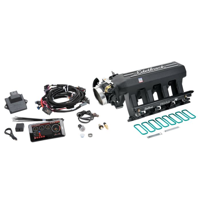Edelbrock Pro Flo 4 XT EFI System Seq Port LS Gen III/IV Cathedral Port ...
