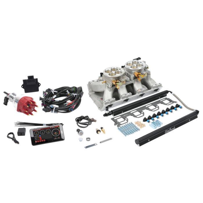Edelbrock Pro Flo 4 EFI System Seq Port Chrysler Gen II Hemi 426-572 ...