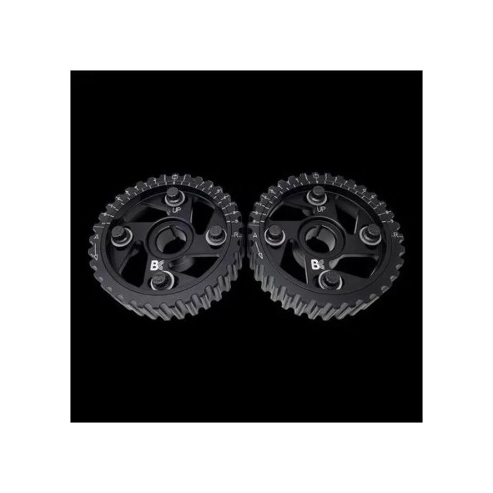 Brian Crower Adjustable Cam Gears ARP Fastener Bolts Pair Black Honda B ...