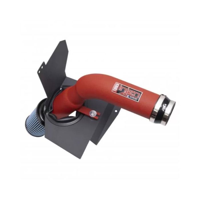 Injen Wrinkle Red SP Short Ram Air Intake System Subaru WRX STI H4-2.5L ...