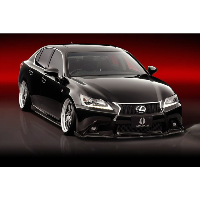 AIMGAIN VIP EXE GS350 / 250 F SPORT 2013 -15 FIBER GLASS FRONT LIP