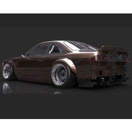 GReddy Rocket Bunny V2 Boss Rear Diffuser Nissan 240SX S14 1995-1998 ...