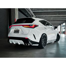 LEXON - Rear Diffuser (FRP) - Lexus NX F-Sport (2022+)