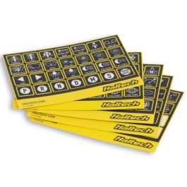 Haltech CAN Keypad Label Set HT-011500 – Durable & Clear
