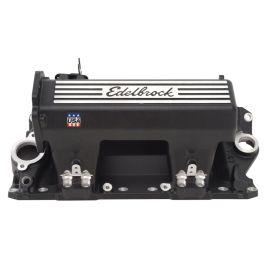 Edelbrock Manifold EFI Pro-Flo XT SB Chevy STD Heads w/ Black Finish ...