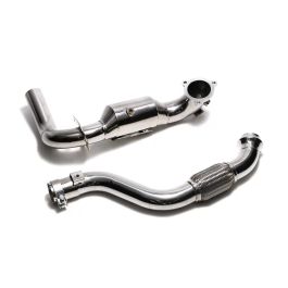 ARMYTRIX Sport Cat-Pipe with 200 CPSI Catalytic Converters and Link ...