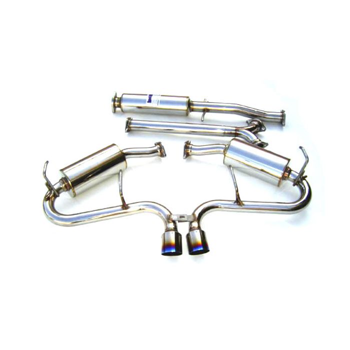 INVIDIA Cat Back Exhaust for MINI COOPER S 2005 2006 Ti Tips INVI HS05MCSGTT